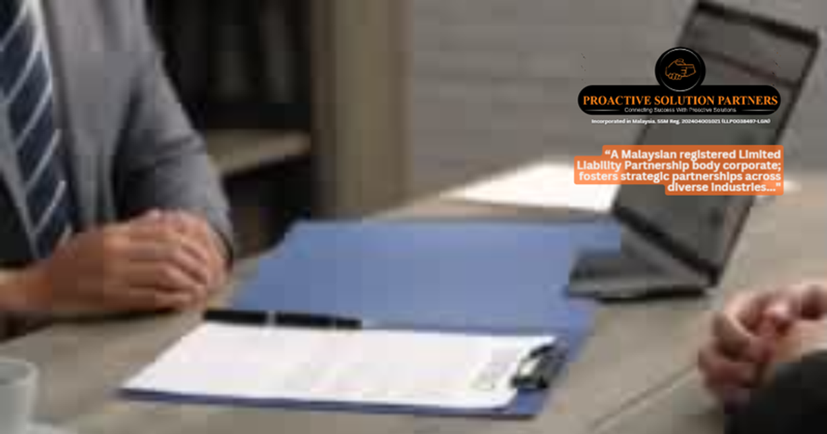 Proactive Solution Partners PLT (LLP0038497-LGN)